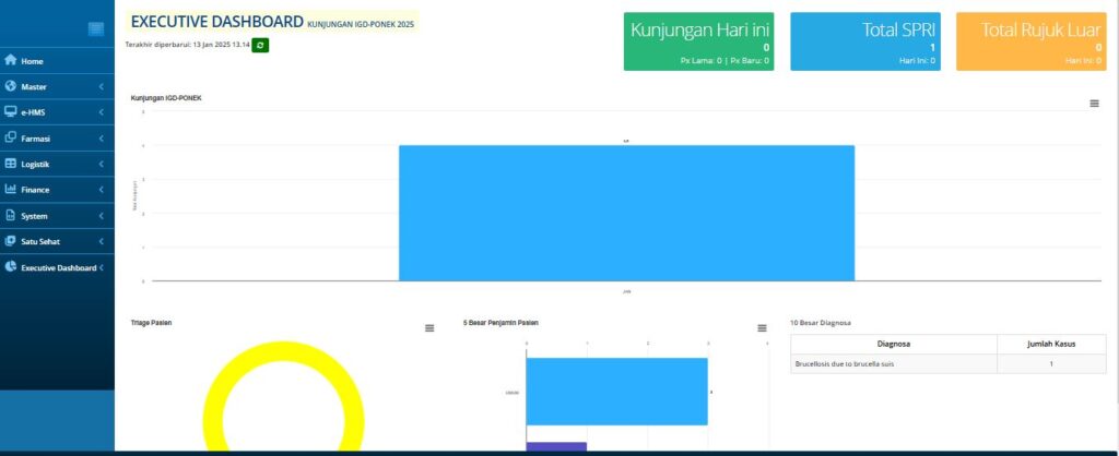 Aplikasi Software Sistem Informasi Rumah Sakit dengan Akunting